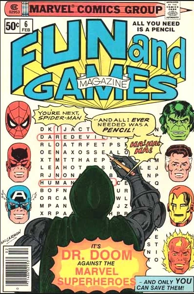 Fun and Games Magazine Vol 1 6 | Marvel Database | Fandom