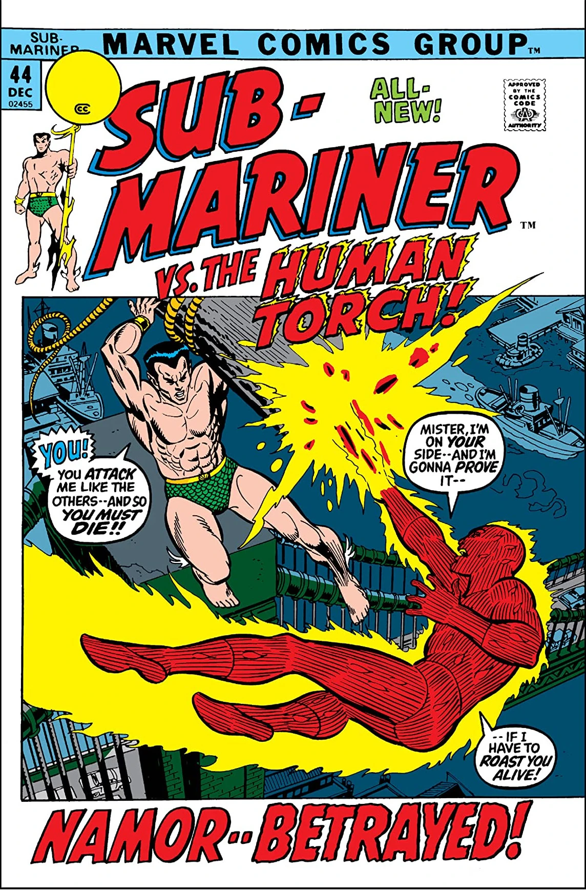 Sub-Mariner Vol 2 44 | Marvel Database | Fandom