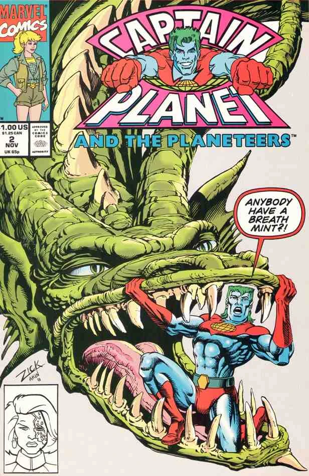 Captain Planet and the Planeteers Vol 1 2 | Marvel Database | Fandom