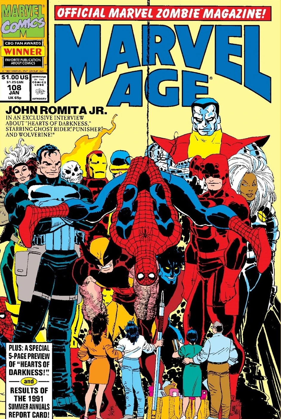 Marvel Age Vol 1 108 | Marvel Database | Fandom