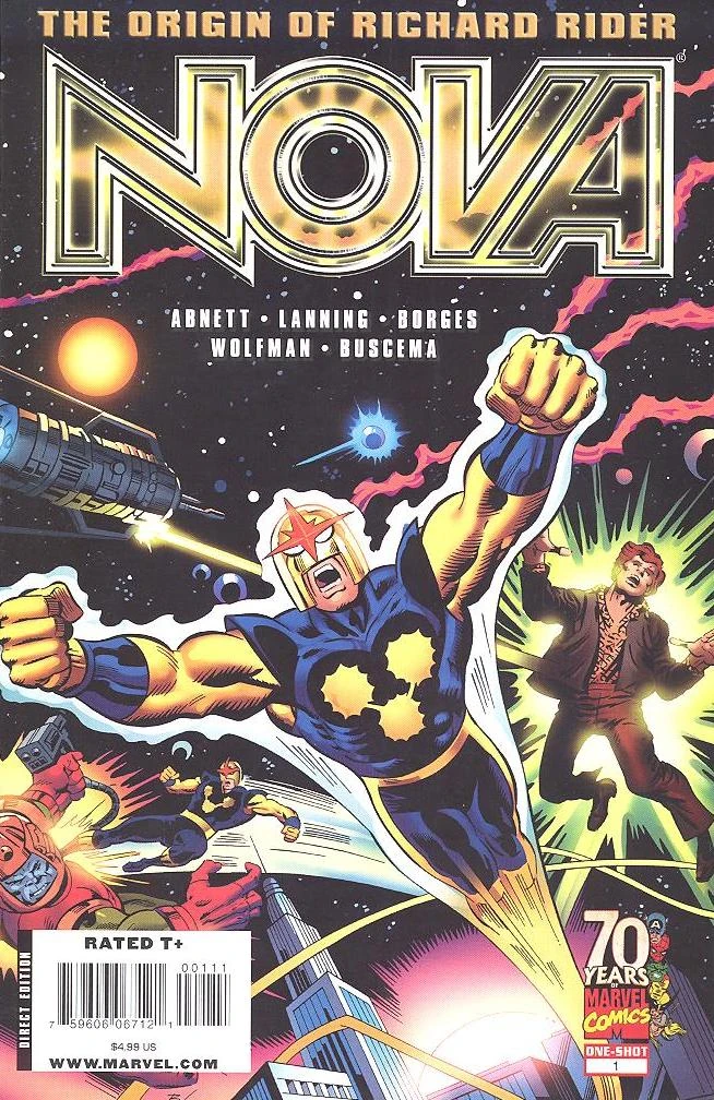 Nova: The Origin of Richard Rider Vol 1 1 | Marvel Database | Fandom