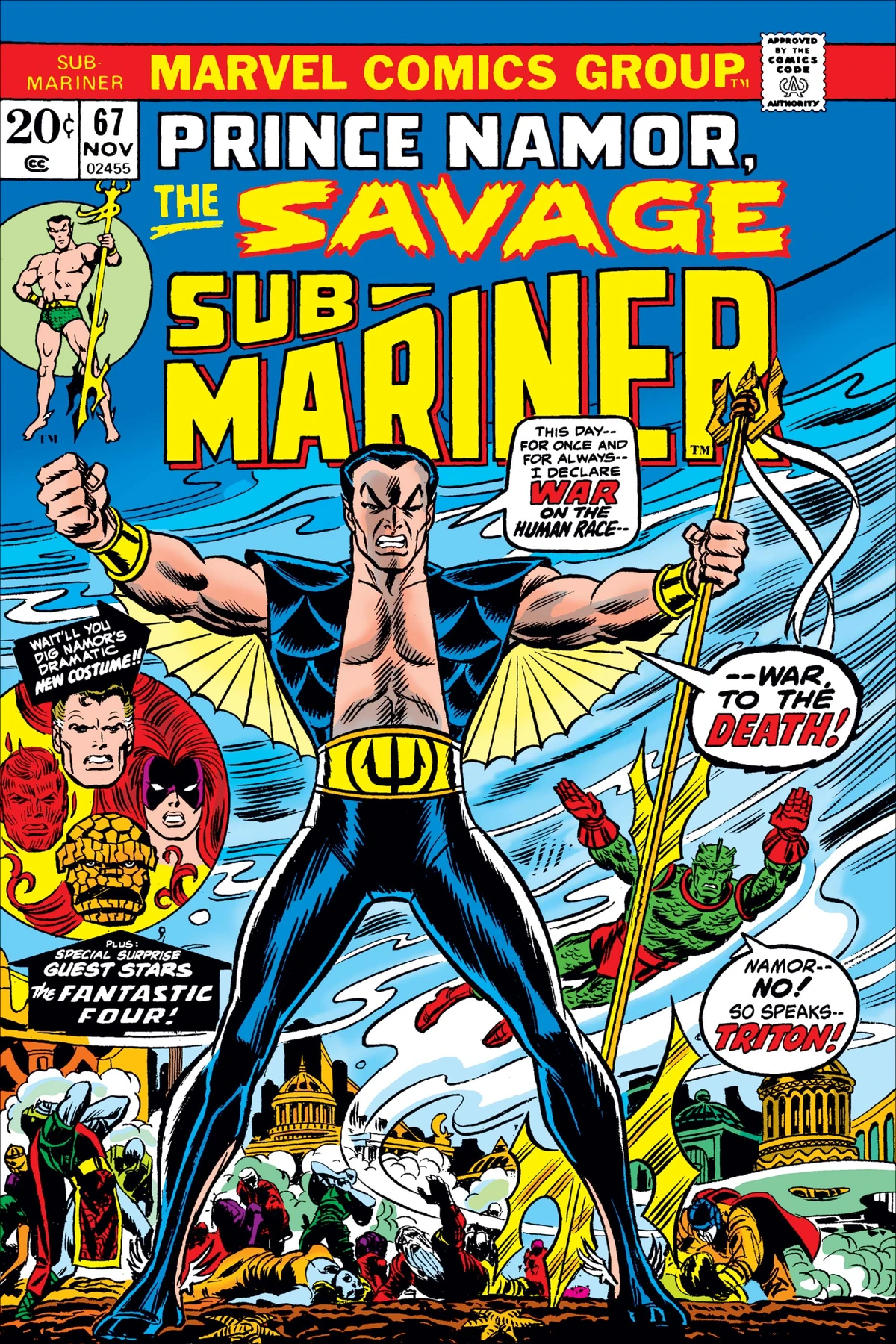 Sub-Mariner Vol 2 67 | Marvel Database | Fandom