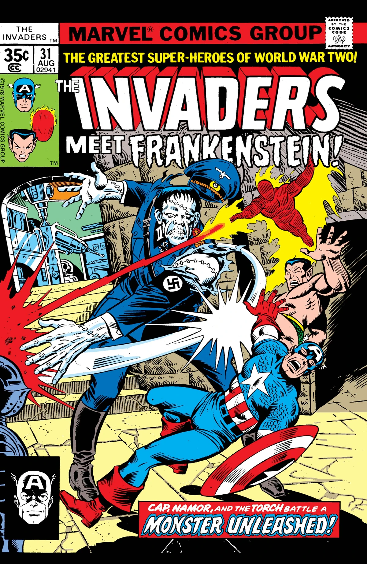 Invaders Vol 1 31 | Marvel Database | Fandom