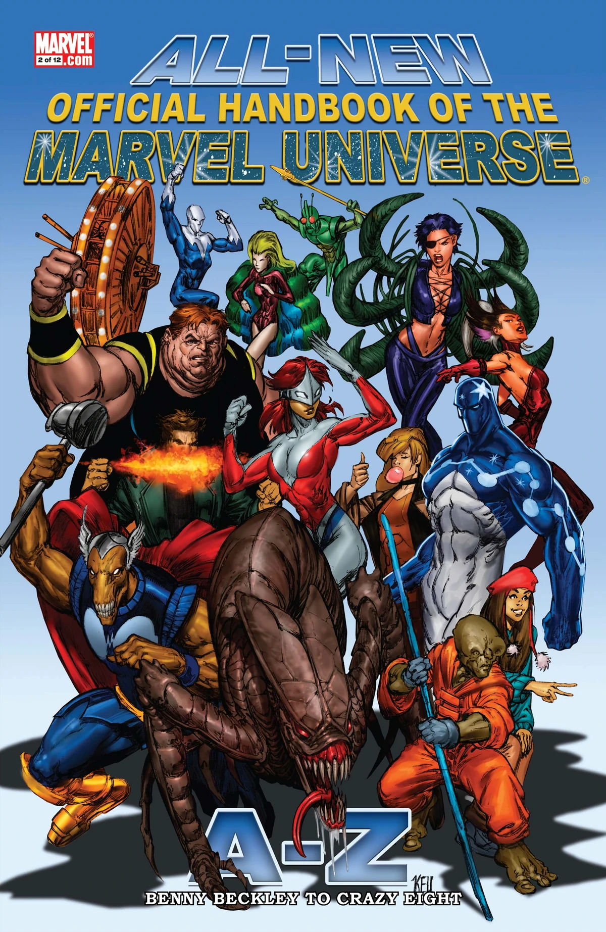 All-New Official Handbook of the Marvel Universe A to Z Vol 1 2 ...