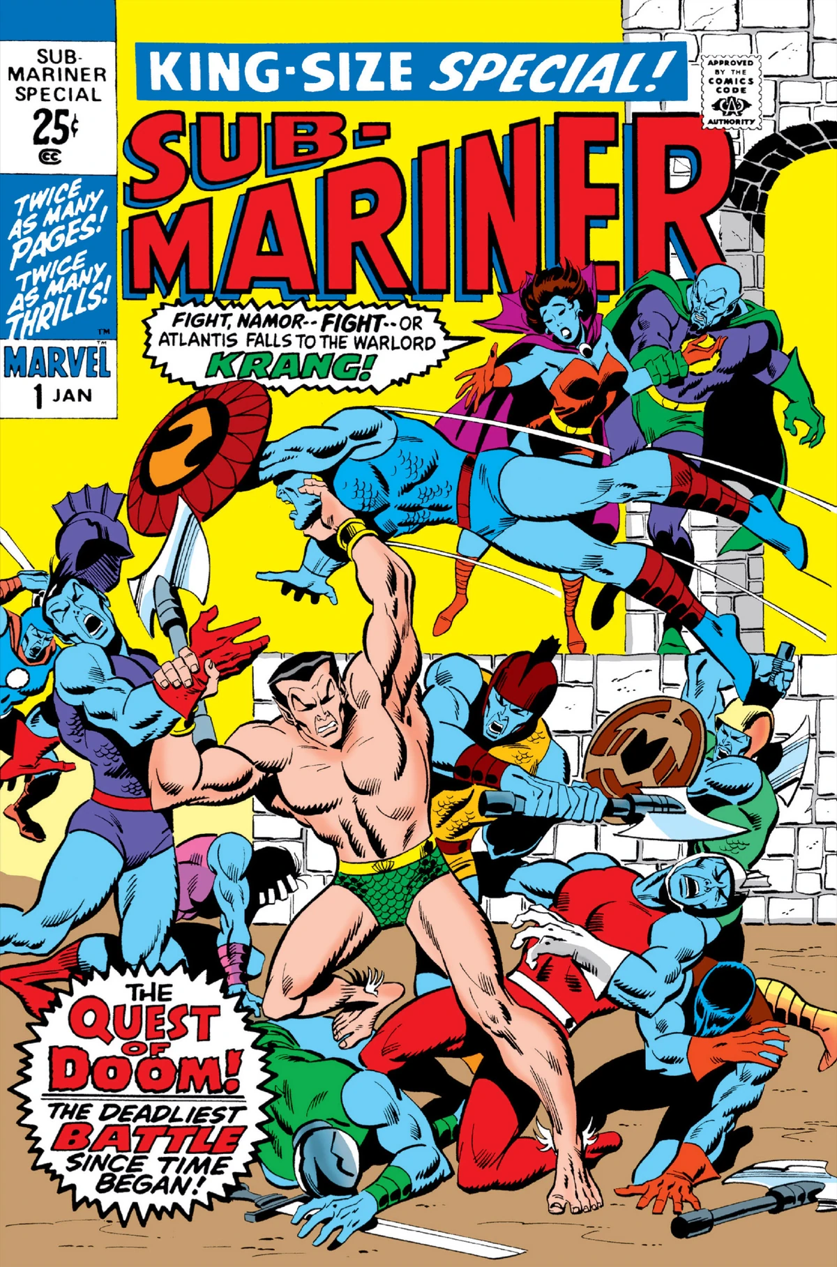 Sub-Mariner Annual Vol 1 1 | Marvel Database | Fandom