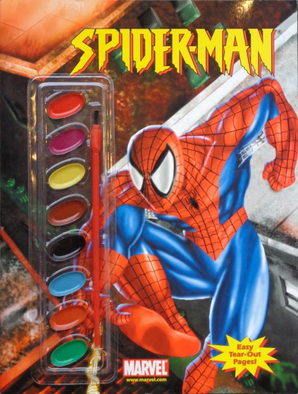Spider-Man Painting Book 4523-4 | Marvel Database | Fandom