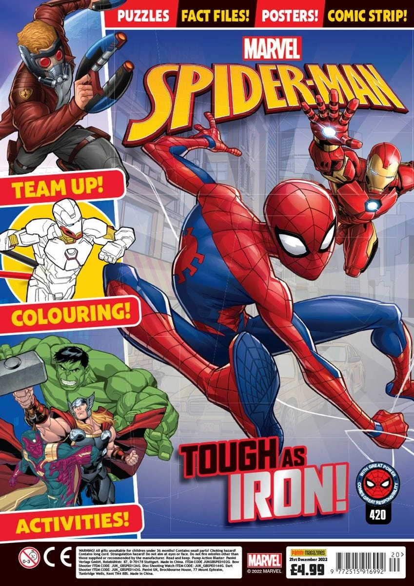 Spider-Man Magazine (UK) Vol 1 420 | Marvel Database | Fandom