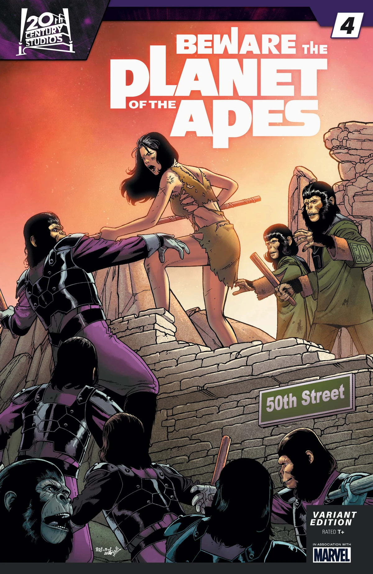 Beware the Planet of the Apes Vol 1 4 | Marvel Database | Fandom