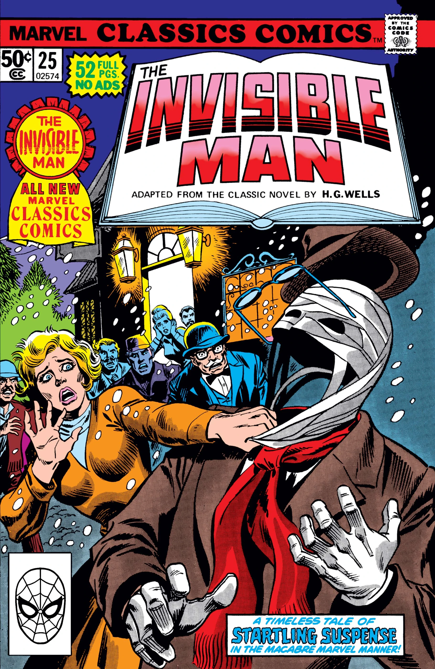Marvel Classics Comics Series Featuring The Invisible Man Vol 1 1 ...