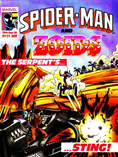 Spider-Man and Zoids Vol 1 29 | Marvel Database | Fandom