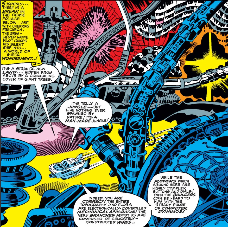 Techno Organic Jungle | Marvel Database | Fandom