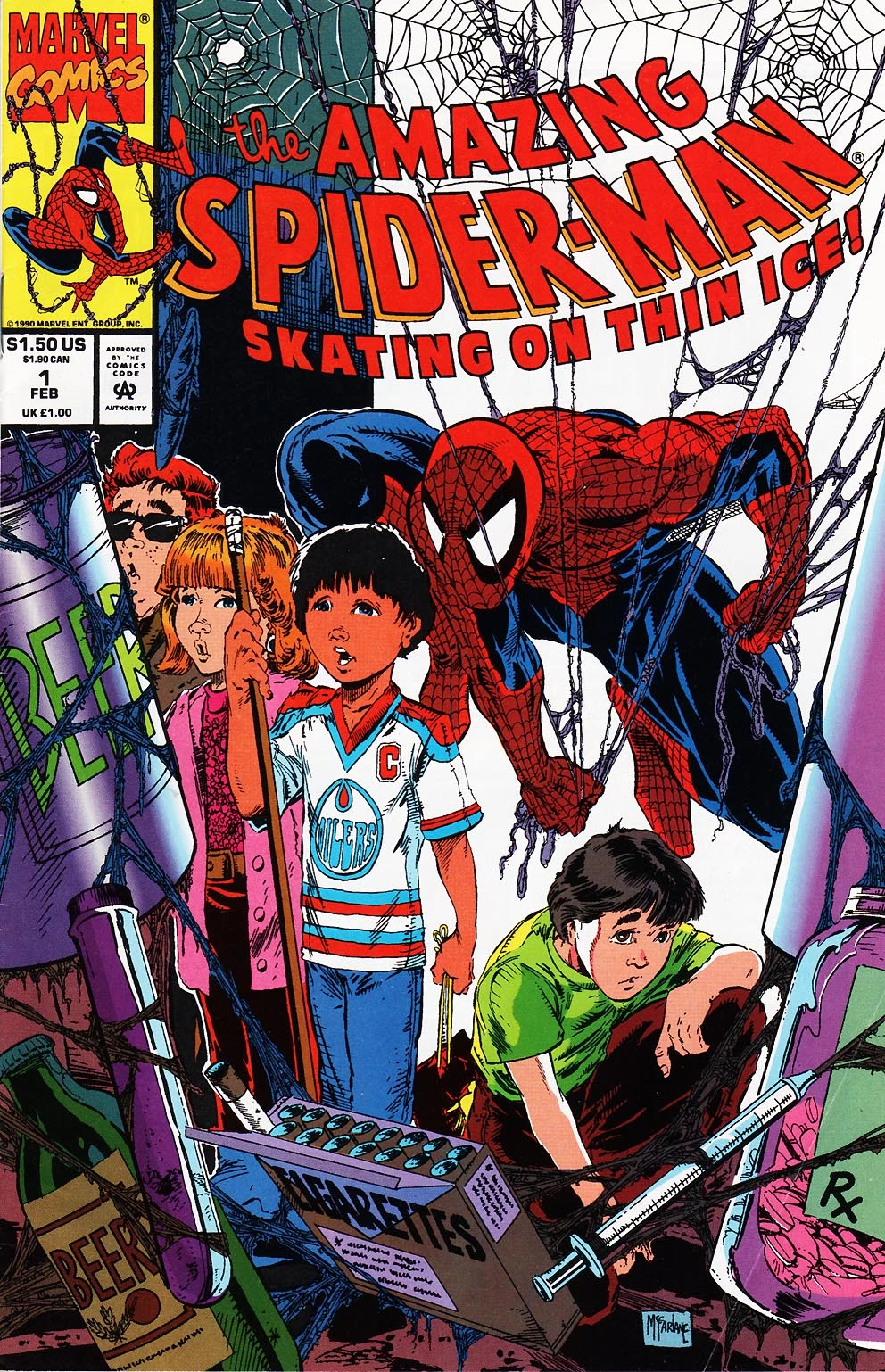 Amazing Spider-Man: Skating on Thin Ice Vol 1 1 | Marvel Database | Fandom
