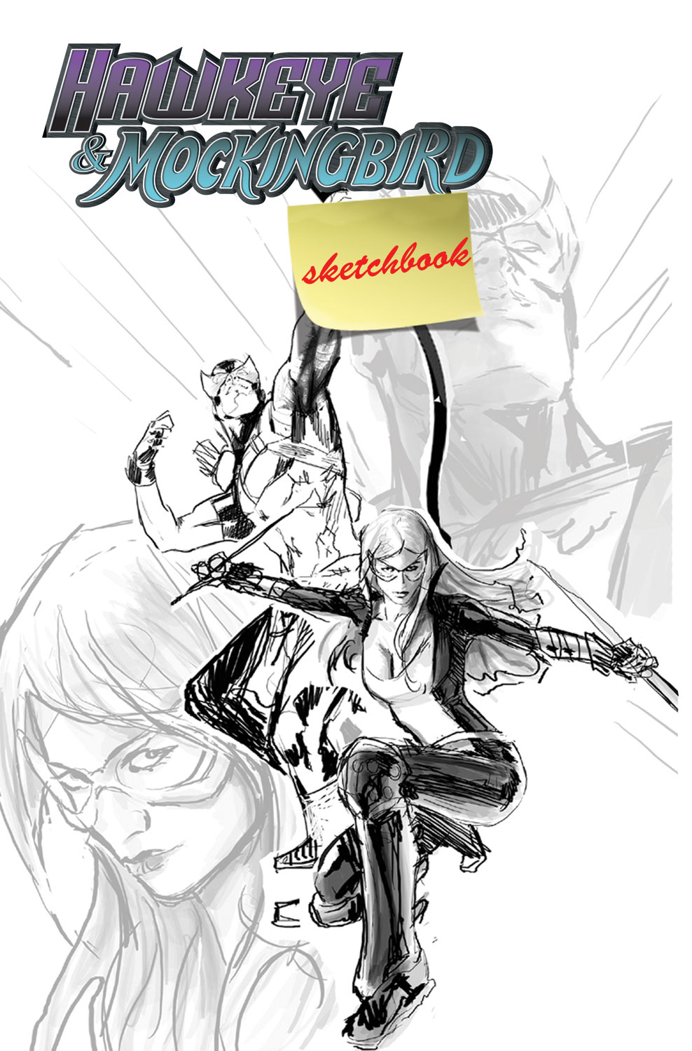 Hawkeye And Mockingbird Sketchbook Vol 1 1 Marvel Database Fandom