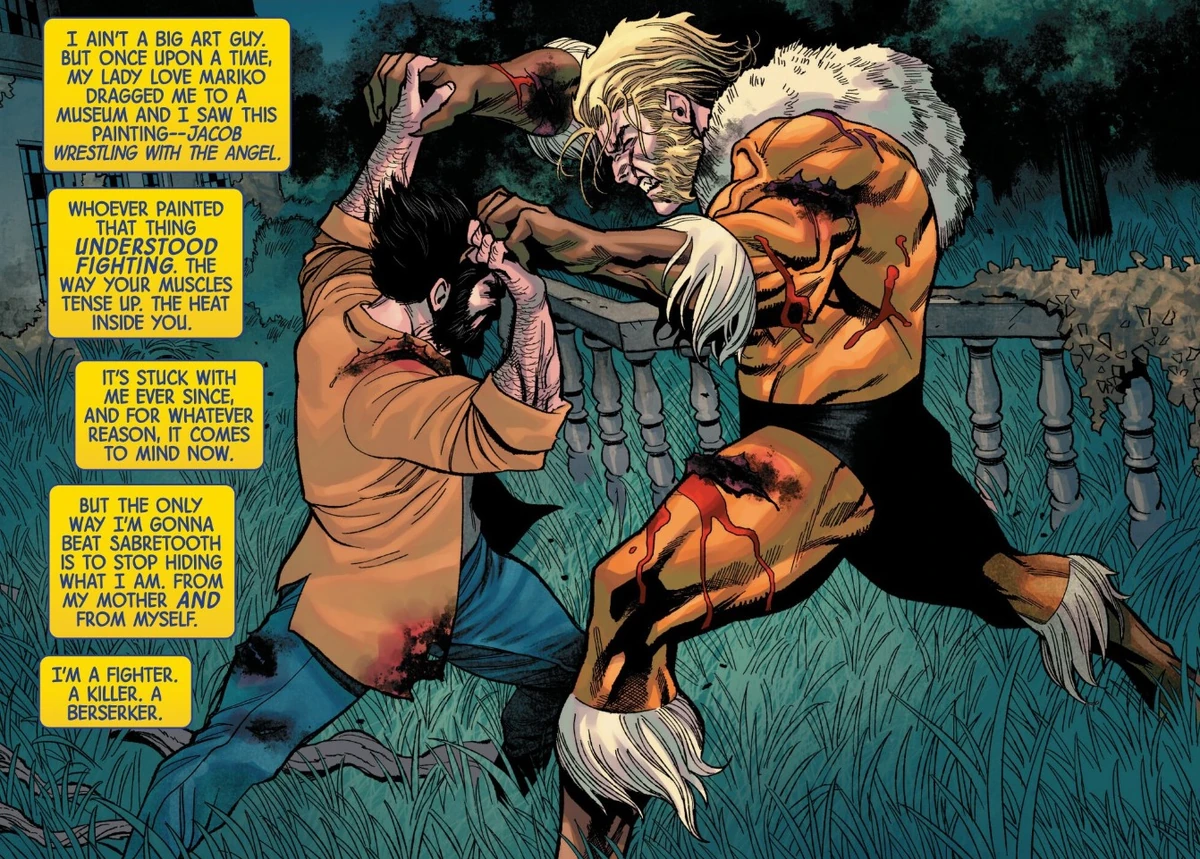 Category:Jacob Wrestling with the Angel/Homages | Marvel Database | Fandom