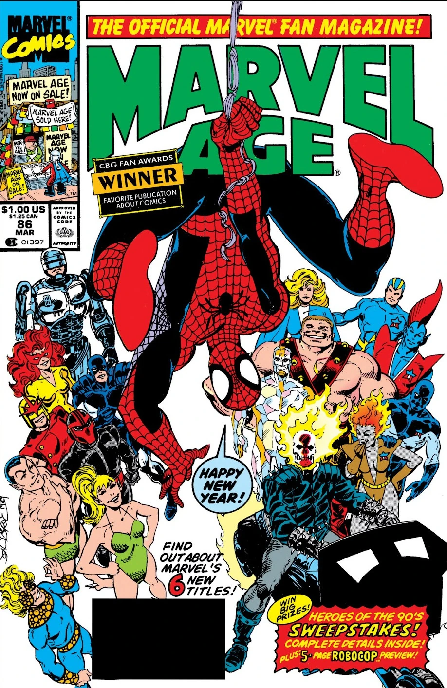 Marvel Age Vol 1 86 | Marvel Database | Fandom