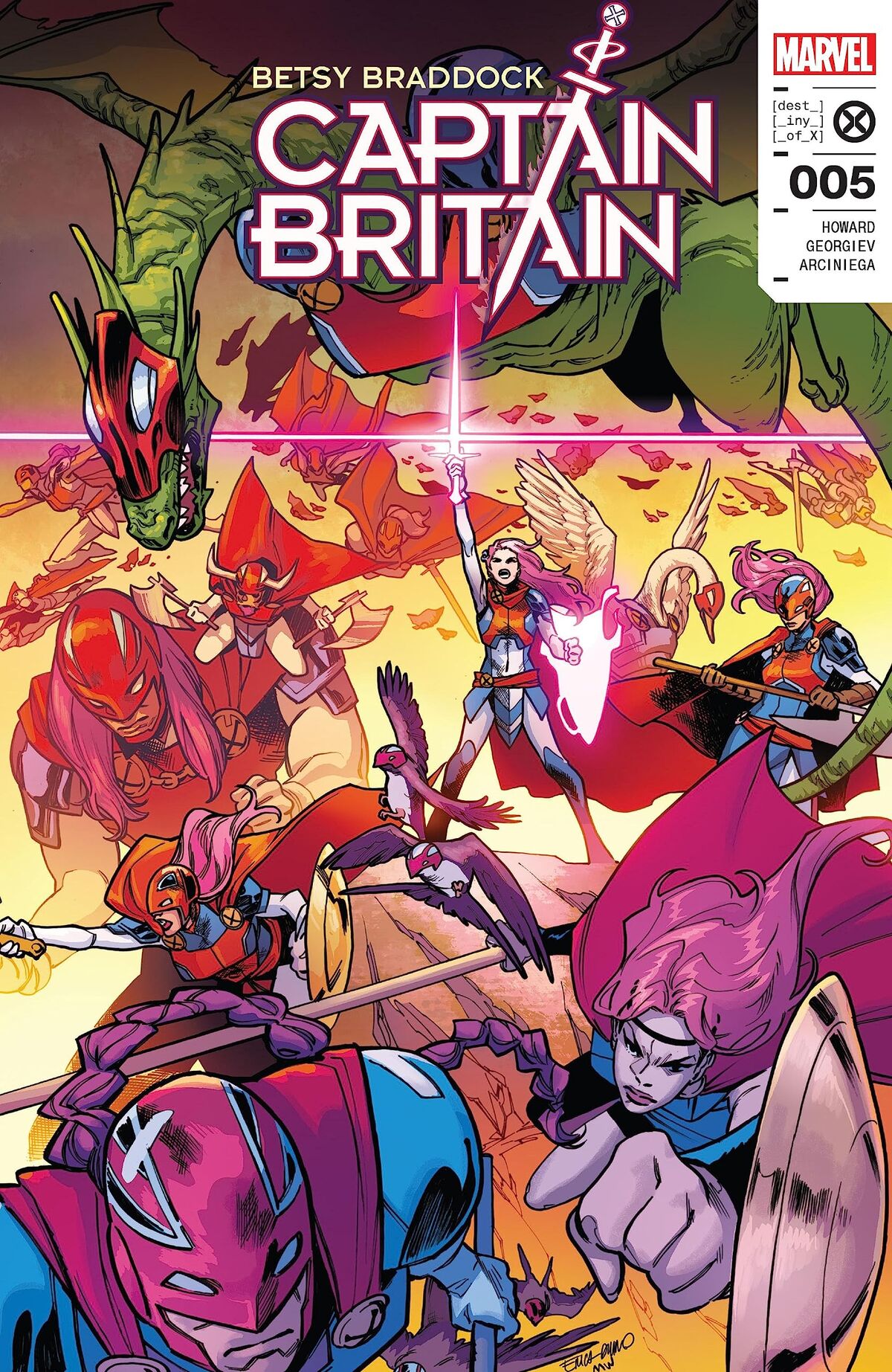 Betsy Braddock Captain Britain Vol 1 5 Marvel Database Fandom