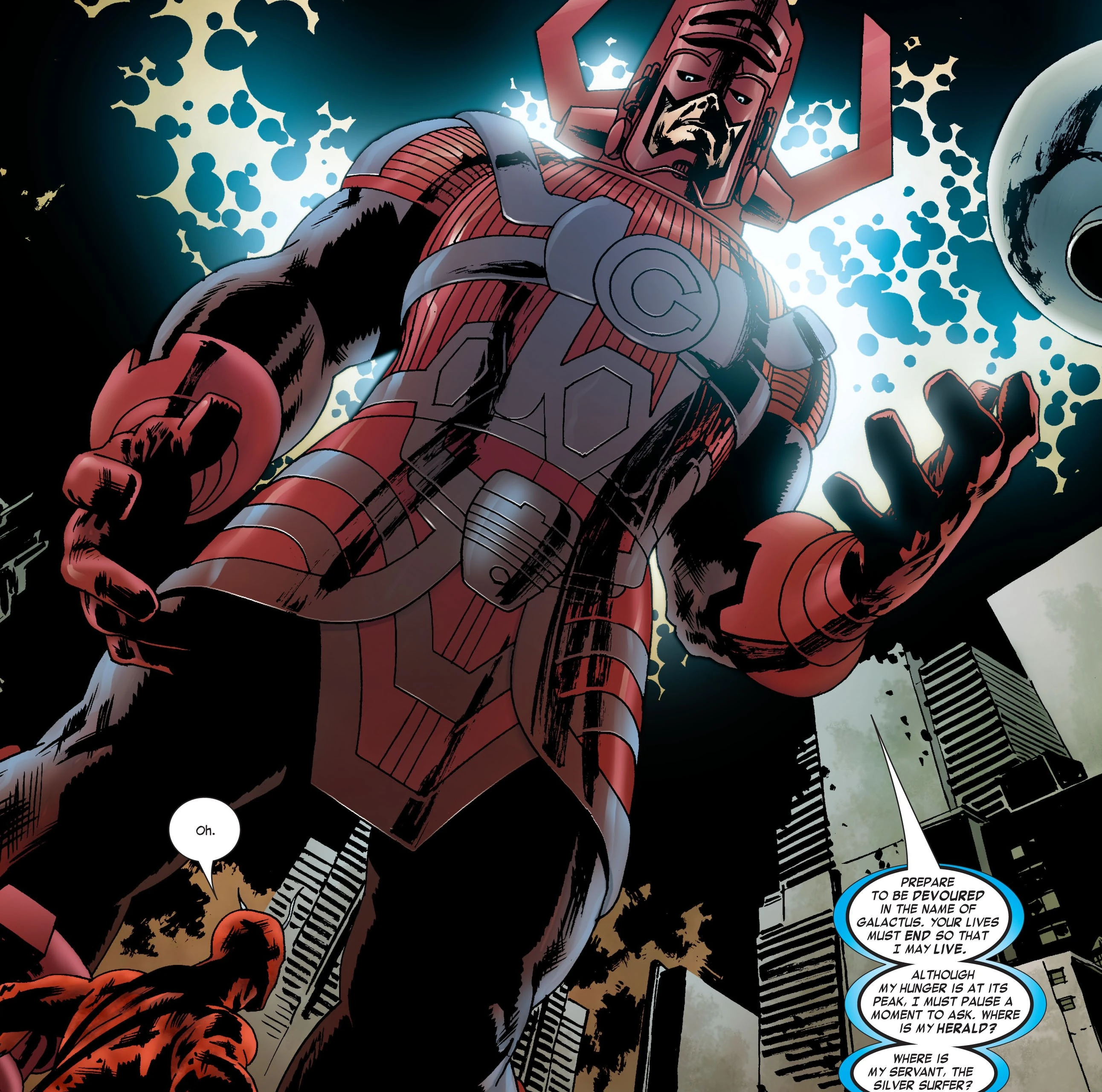 marvel galactus comics