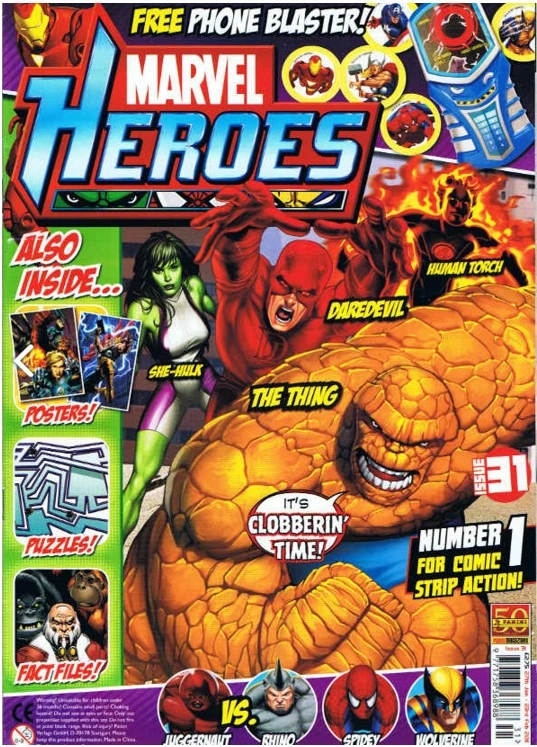Marvel Heroes (UK) Vol 1 31 | Marvel Database | Fandom