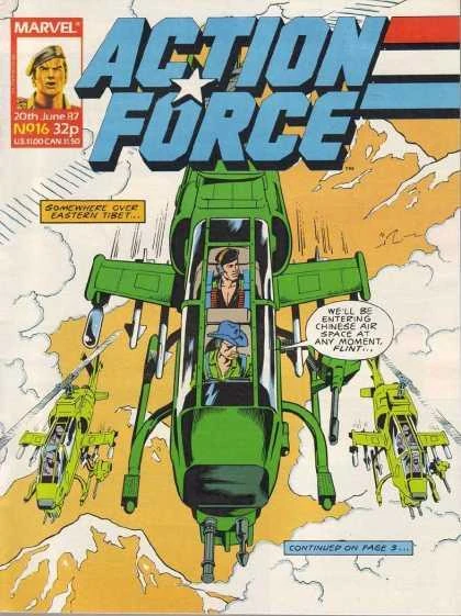Action Force Vol 1 16 | Marvel Database | Fandom