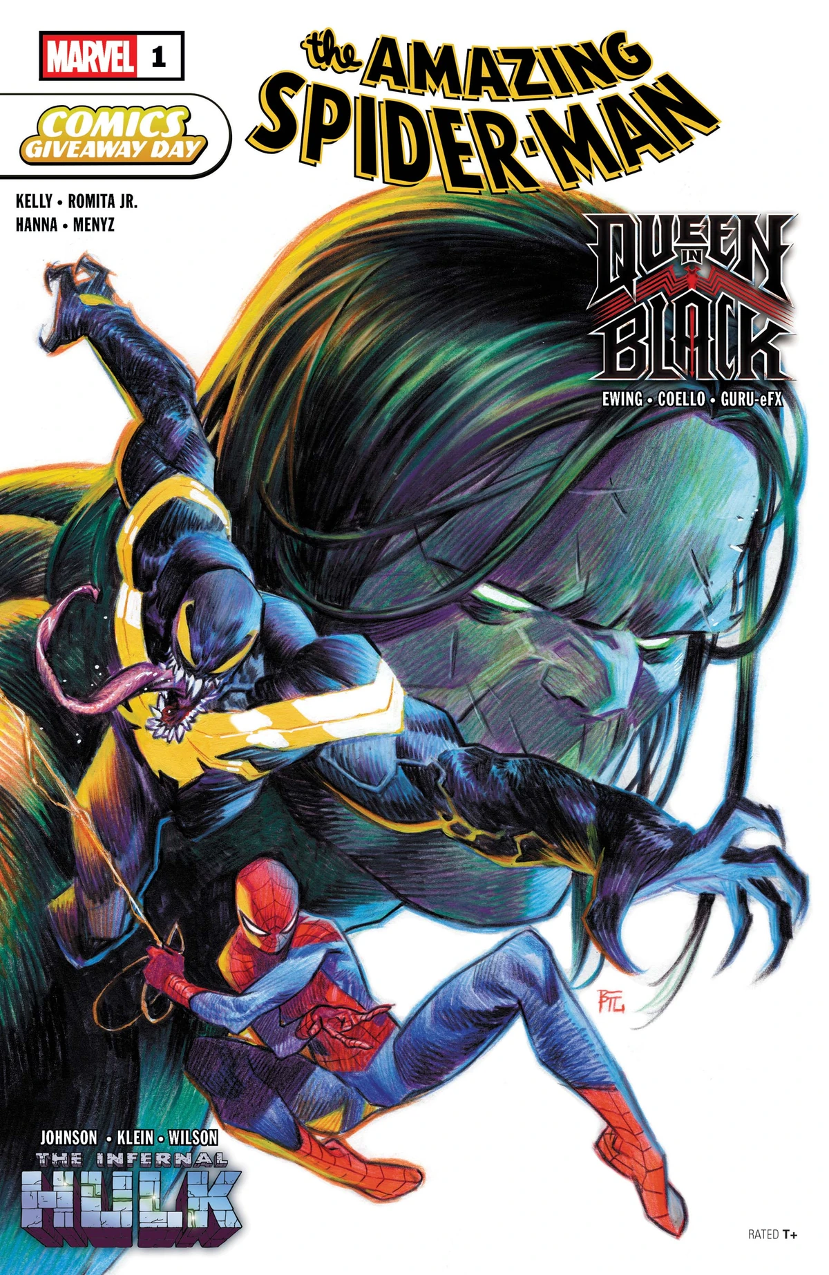 Comics Giveaway Day 2026: Amazing Spider-Man/Queen in Black Vol 1 1 ...