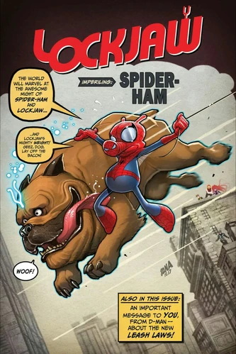Lockjaw Vol 1 3 | Marvel Database | Fandom