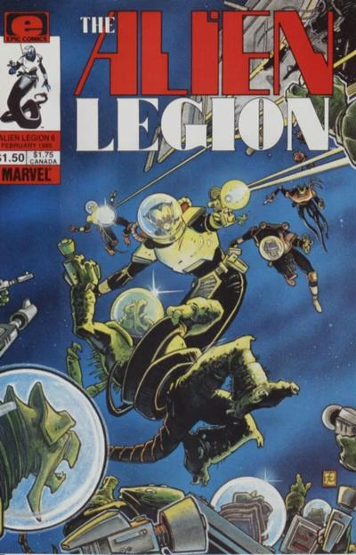 Alien Legion Vol 1 6 | Marvel Database | Fandom