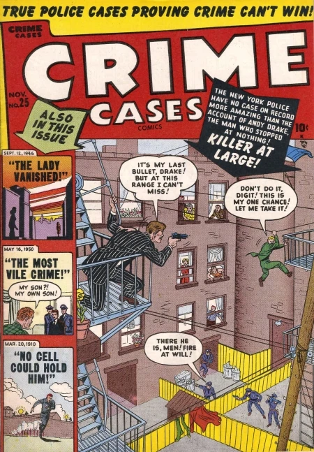 Crime Cases Comics Vol 1 25 | Marvel Database | Fandom