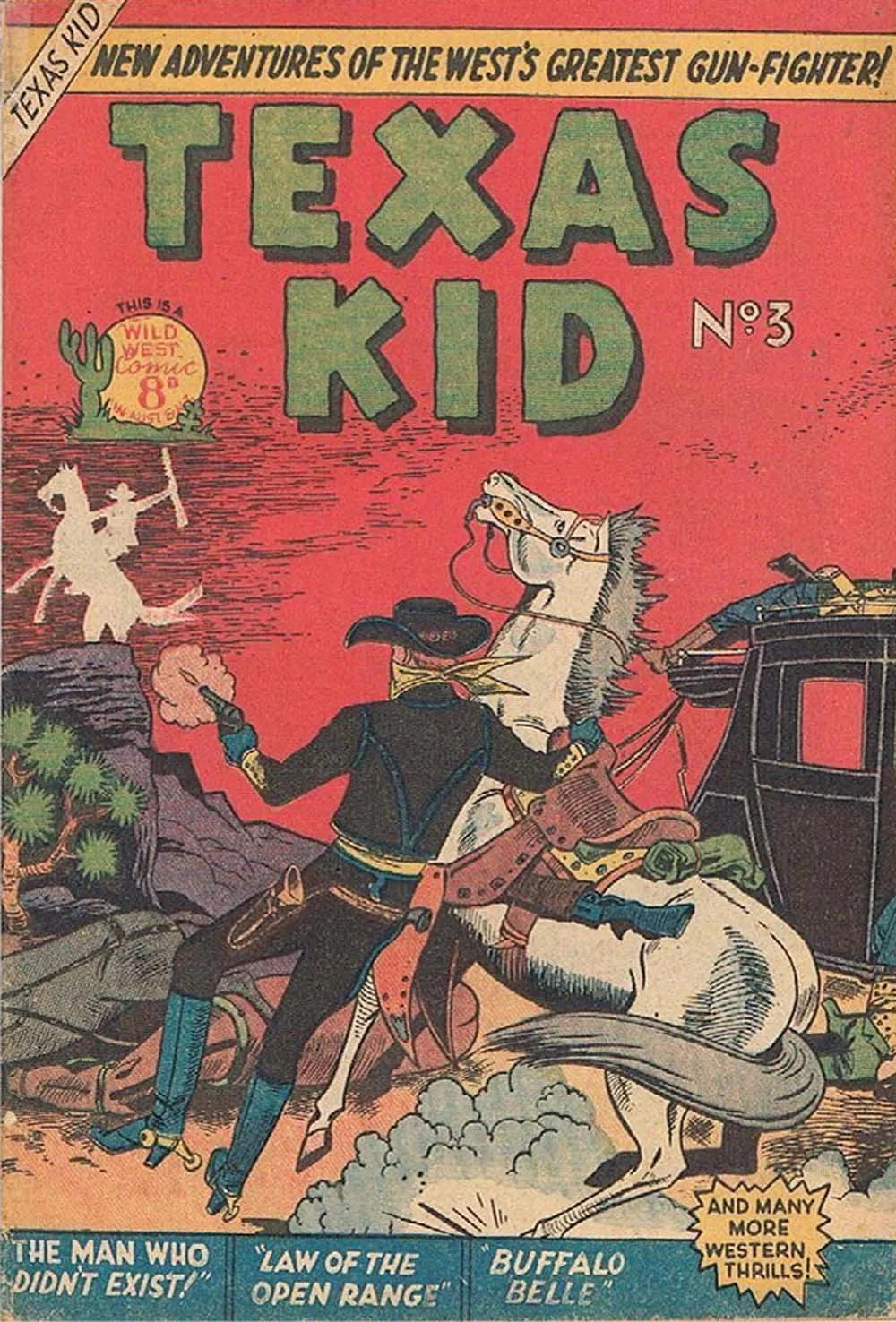 Texas Kid (AU) Vol 1 3 | Marvel Database | Fandom