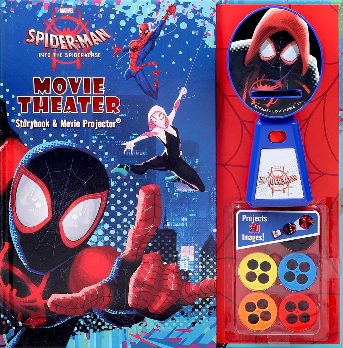 Spider-Man: Into the Spider-Verse Movie Theater Storybook & Movie ...