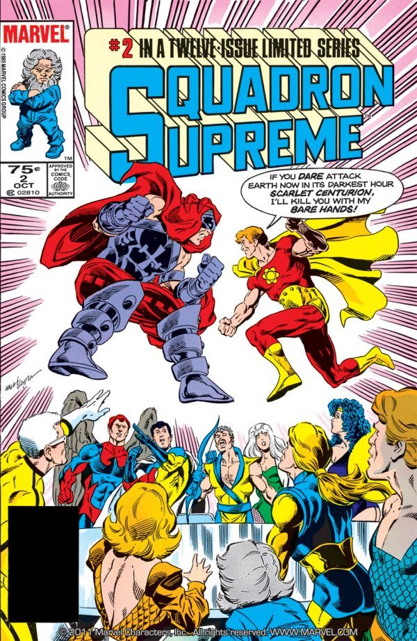 Squadron Supreme Vol 1 2 Marvel Database Fandom
