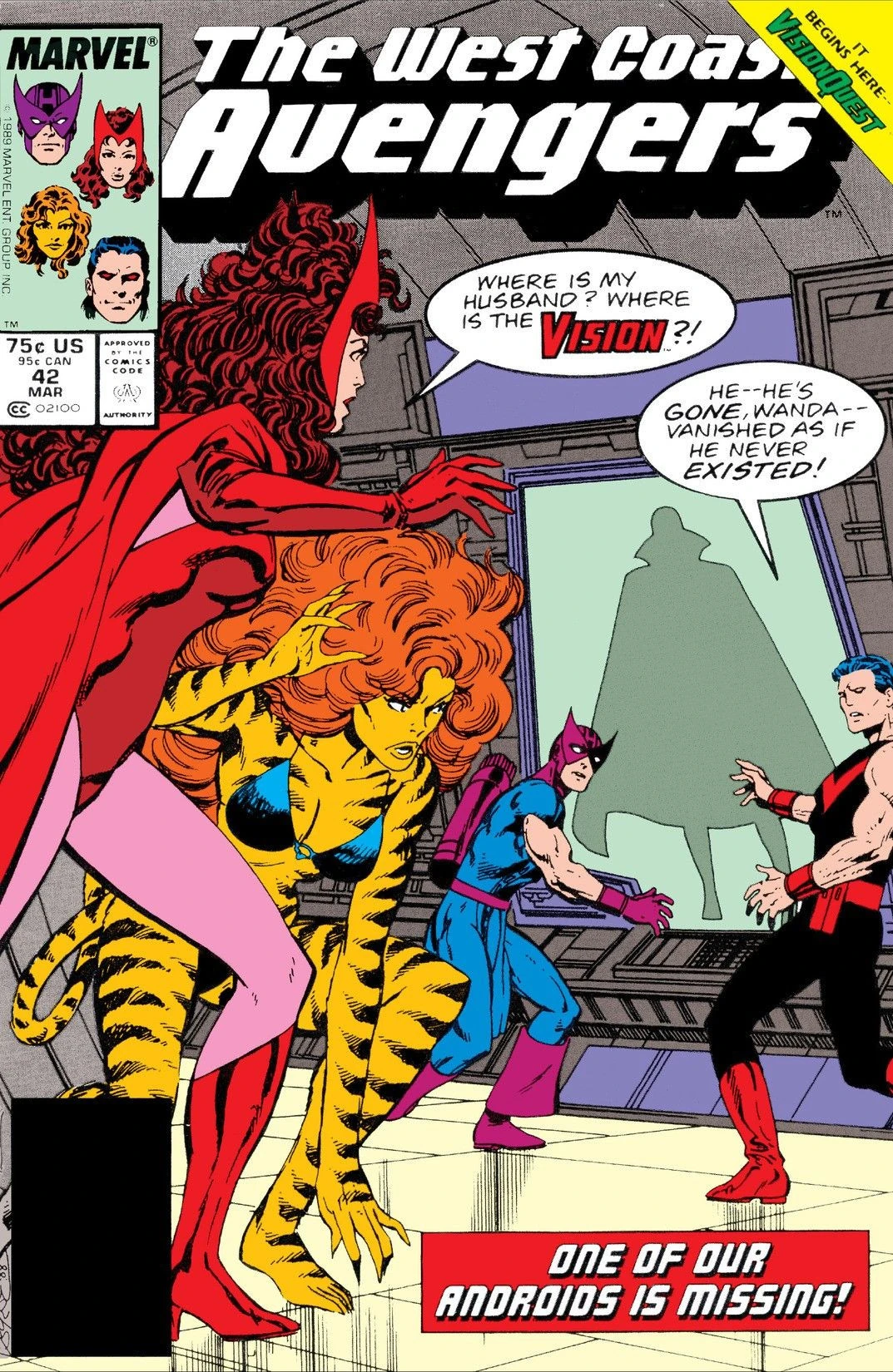 West Coast Avengers Vol 2 42 Marvel Database Fandom