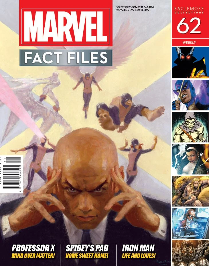 Marvel Fact Files Vol 1 62 | Marvel Database | Fandom