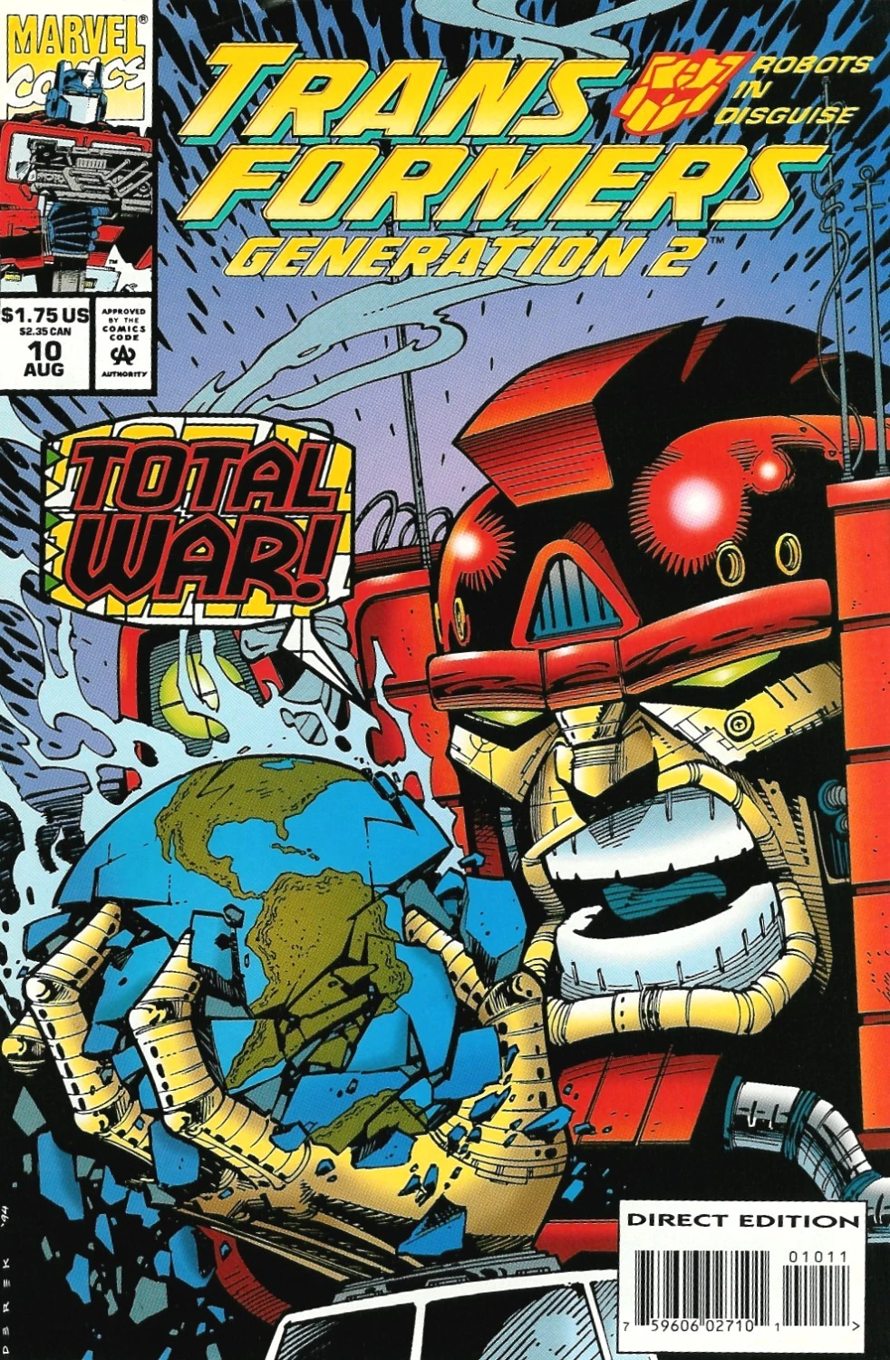 Transformers: Generation 2 Vol 1 10 | Marvel Database | Fandom