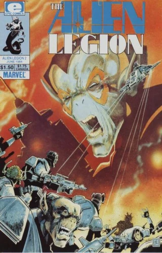 Alien Legion Vol 1 2 | Marvel Database | Fandom