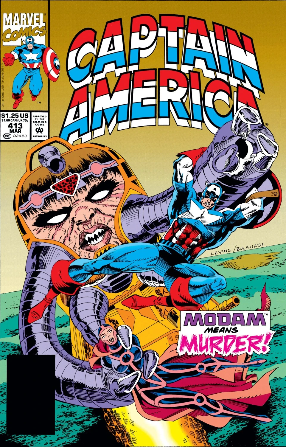 Captain America Vol 1 413 | Marvel Database | Fandom