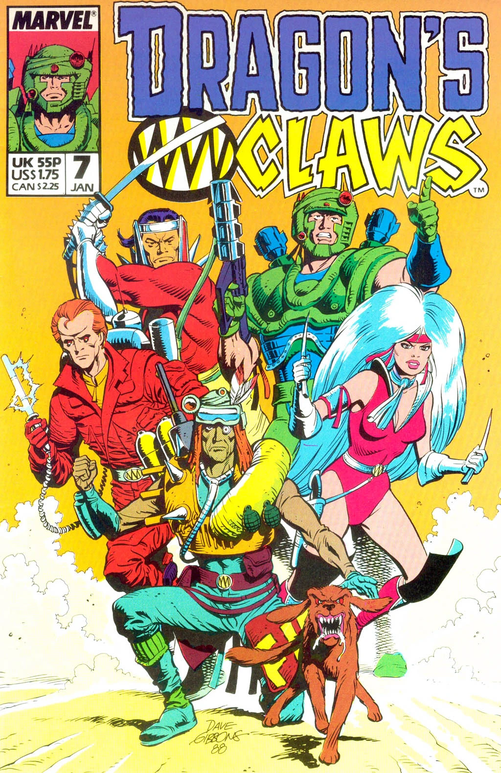 Dragon's Claws Vol 1 7 | Marvel Database | Fandom