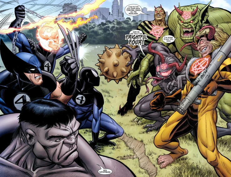 frightful four marvel
