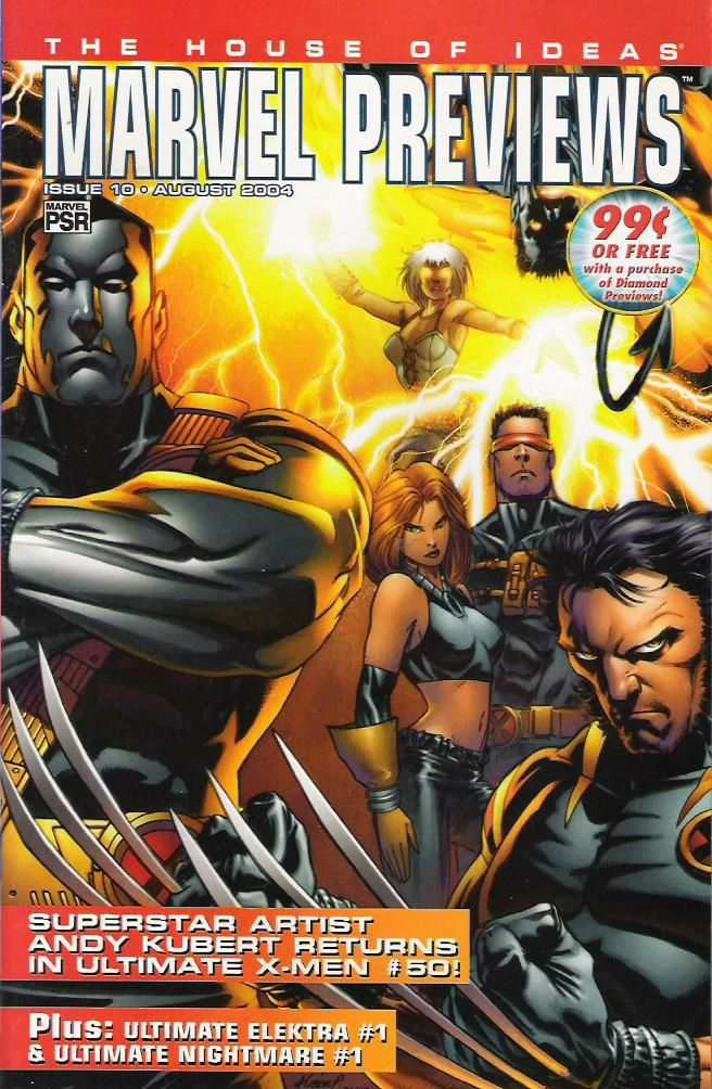 Marvel Previews Vol 1 10 | Marvel Database | Fandom