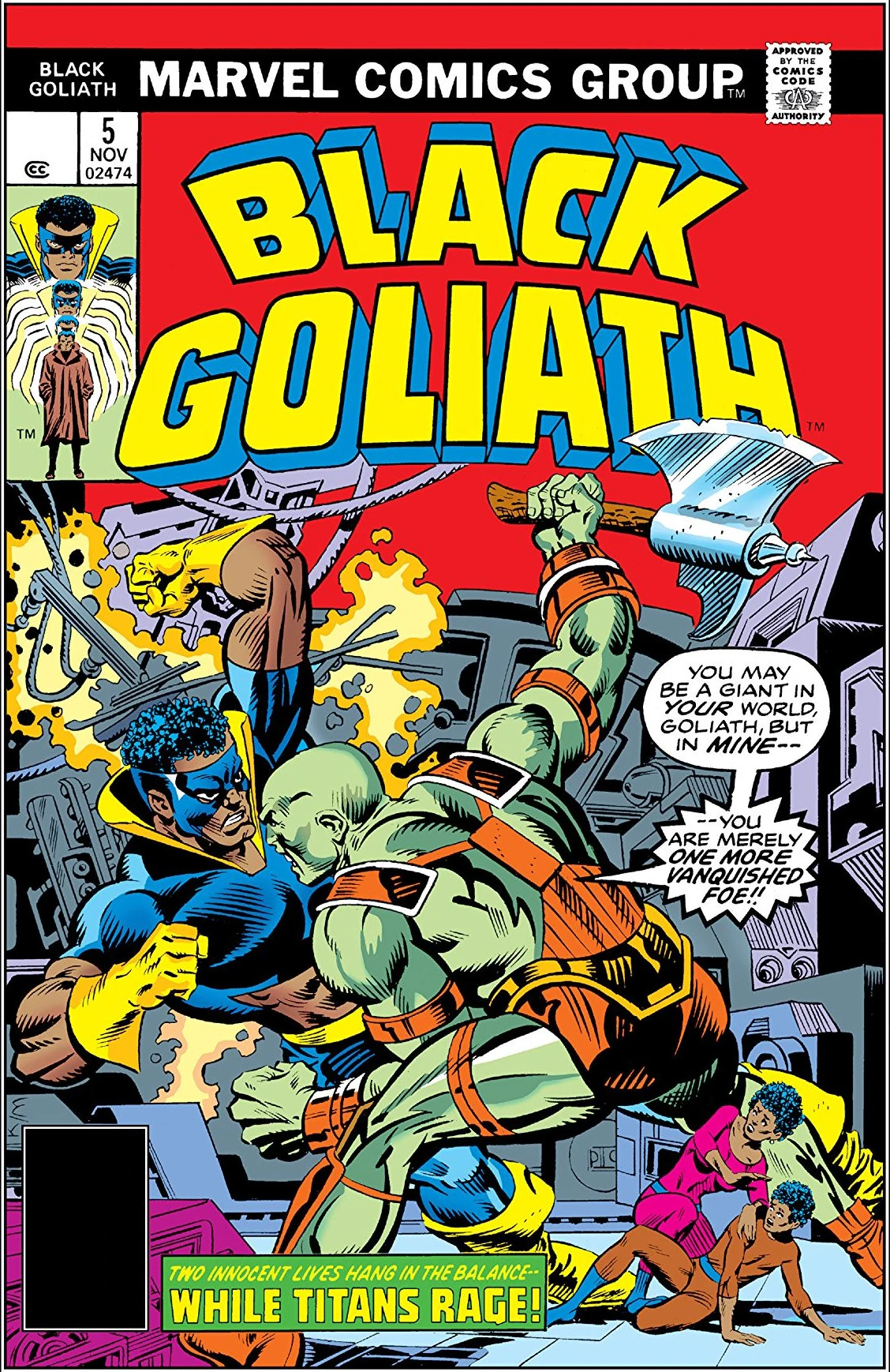 Black Goliath Vol 1 5 | Marvel Database | Fandom