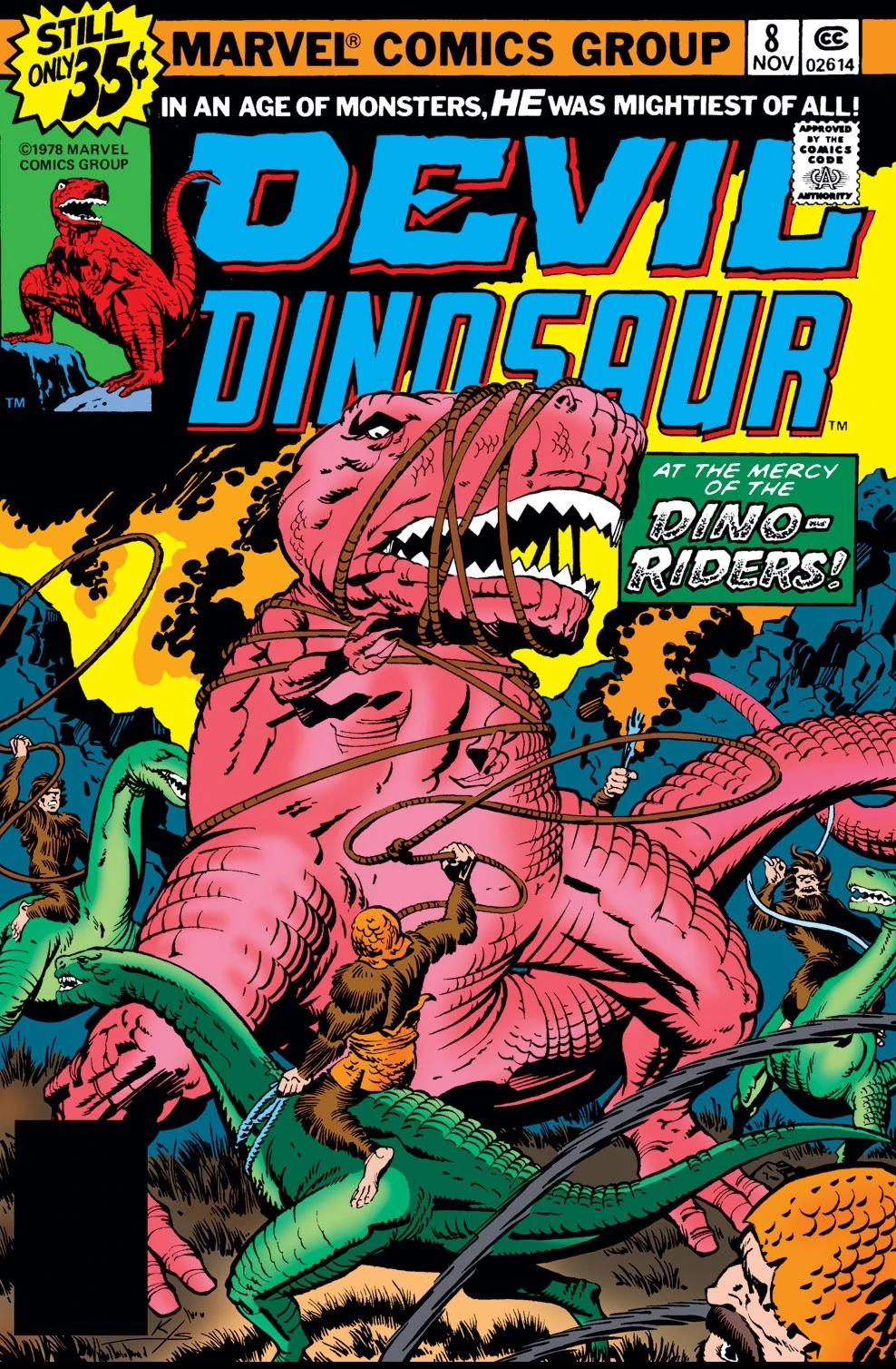 Devil Dinosaur Vol 1 8 | Marvel Database | Fandom