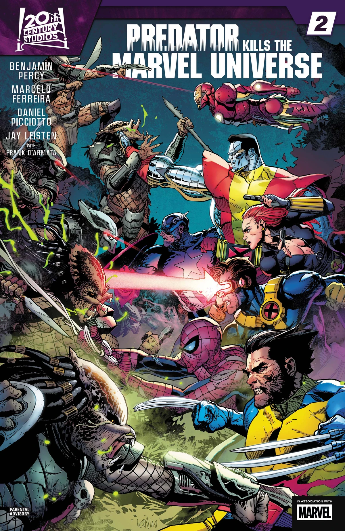 Predator Kills the Marvel Universe Vol 1 2 | Marvel Database | Fandom