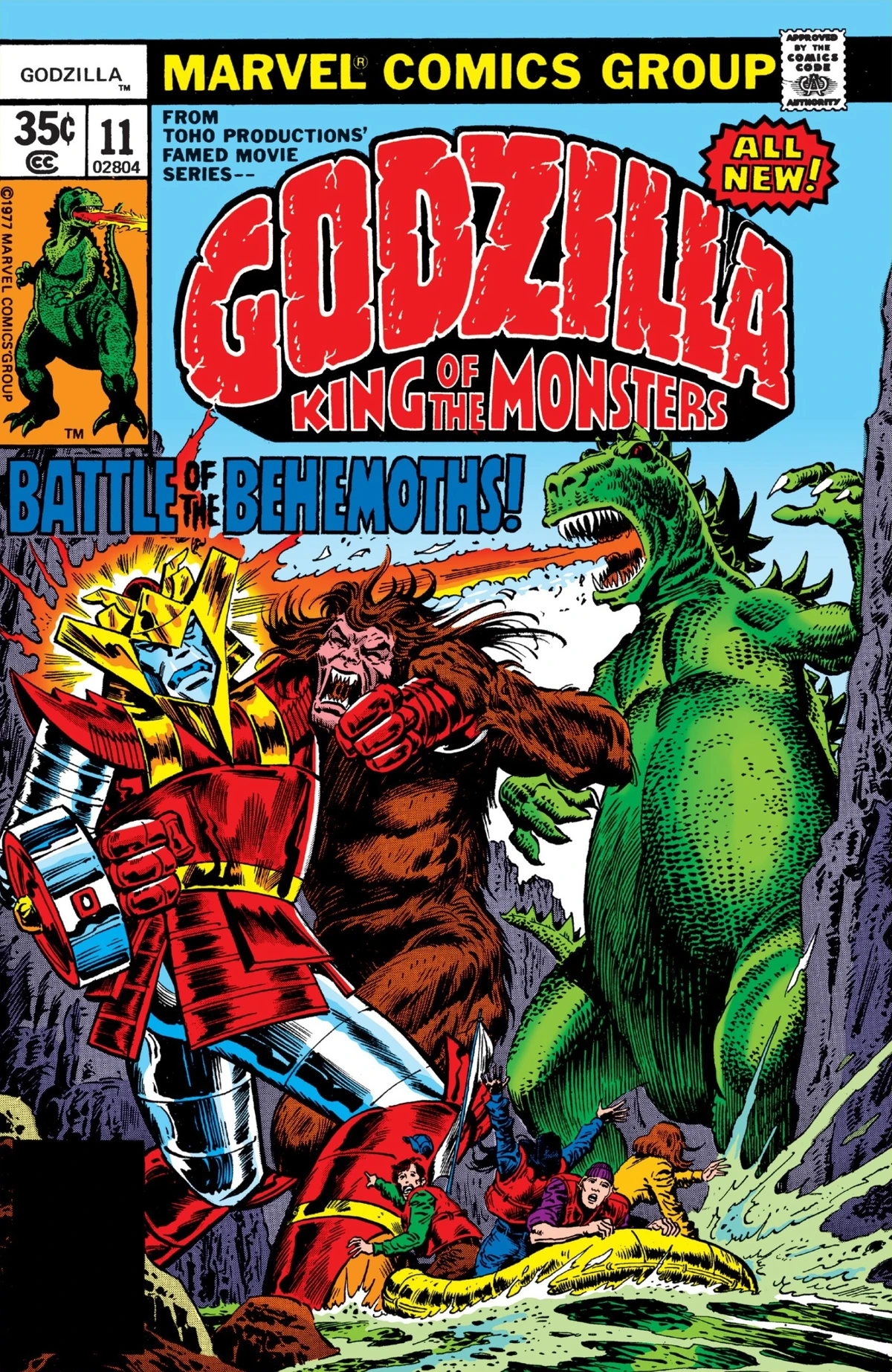 Godzilla Vol 1 11 | Marvel Database | Fandom