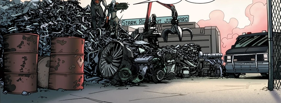 Stark Resilient Technology Junkyard | Marvel Database | Fandom