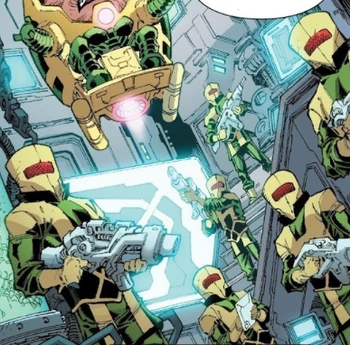 Highly Destructive Radical Armaments (Warp World) (Earth-616) | Marvel ...