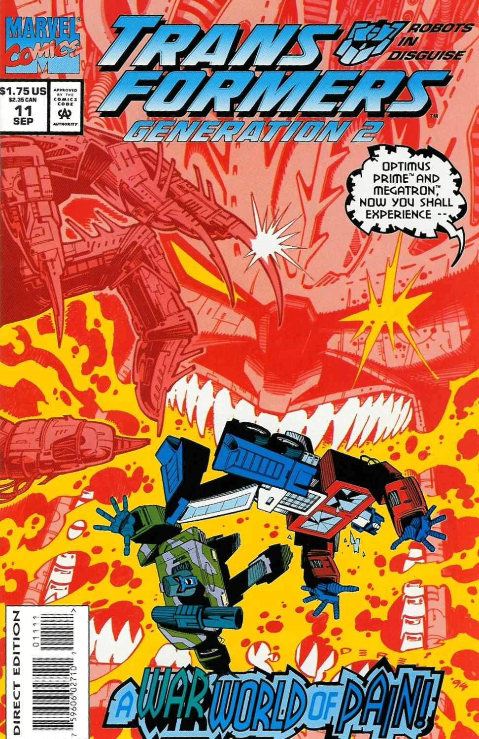 Transformers: Generation 2 Vol 1 11 | Marvel Database | Fandom