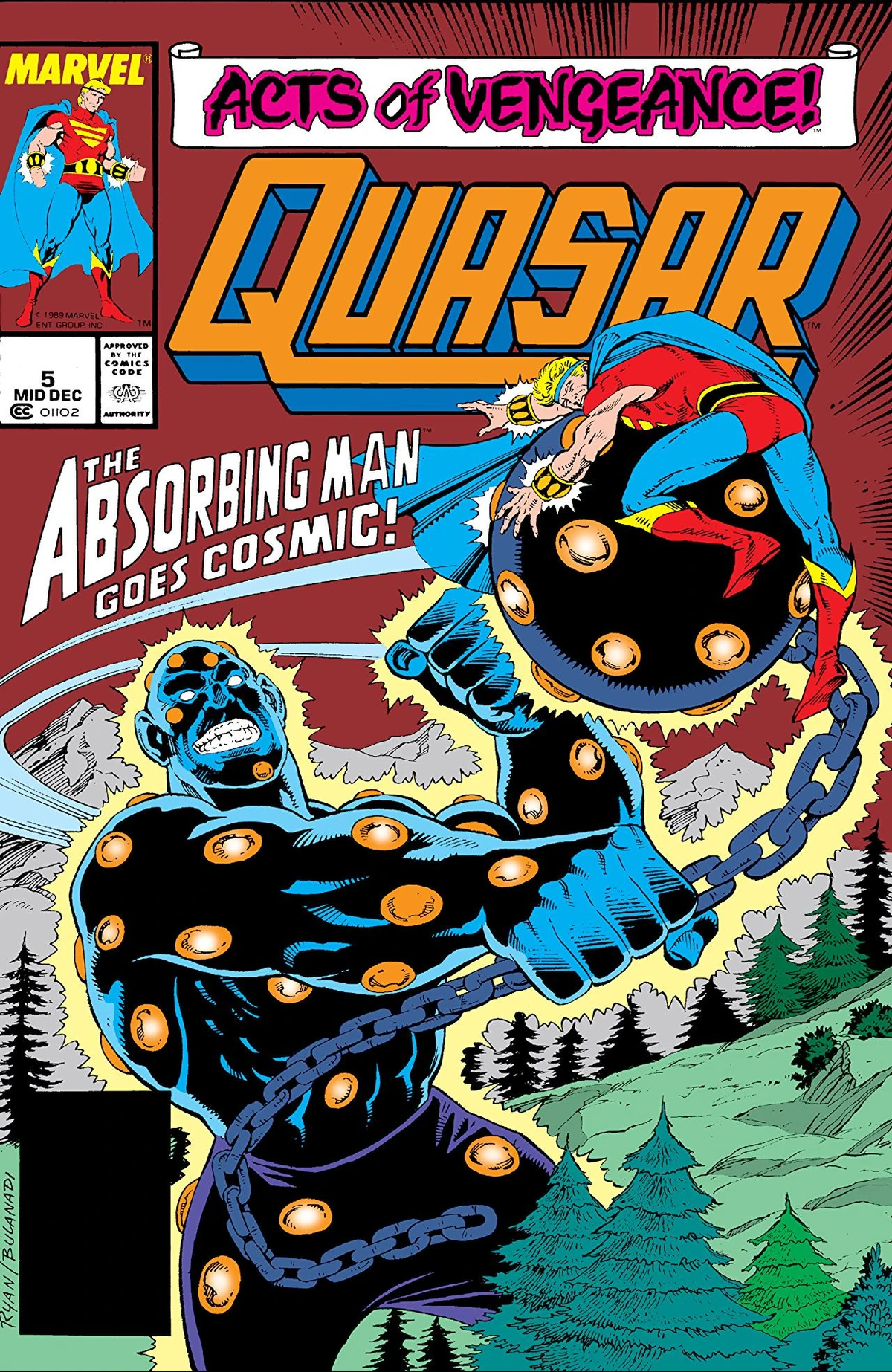 Quasar Vol 1 5 | Marvel Database | Fandom