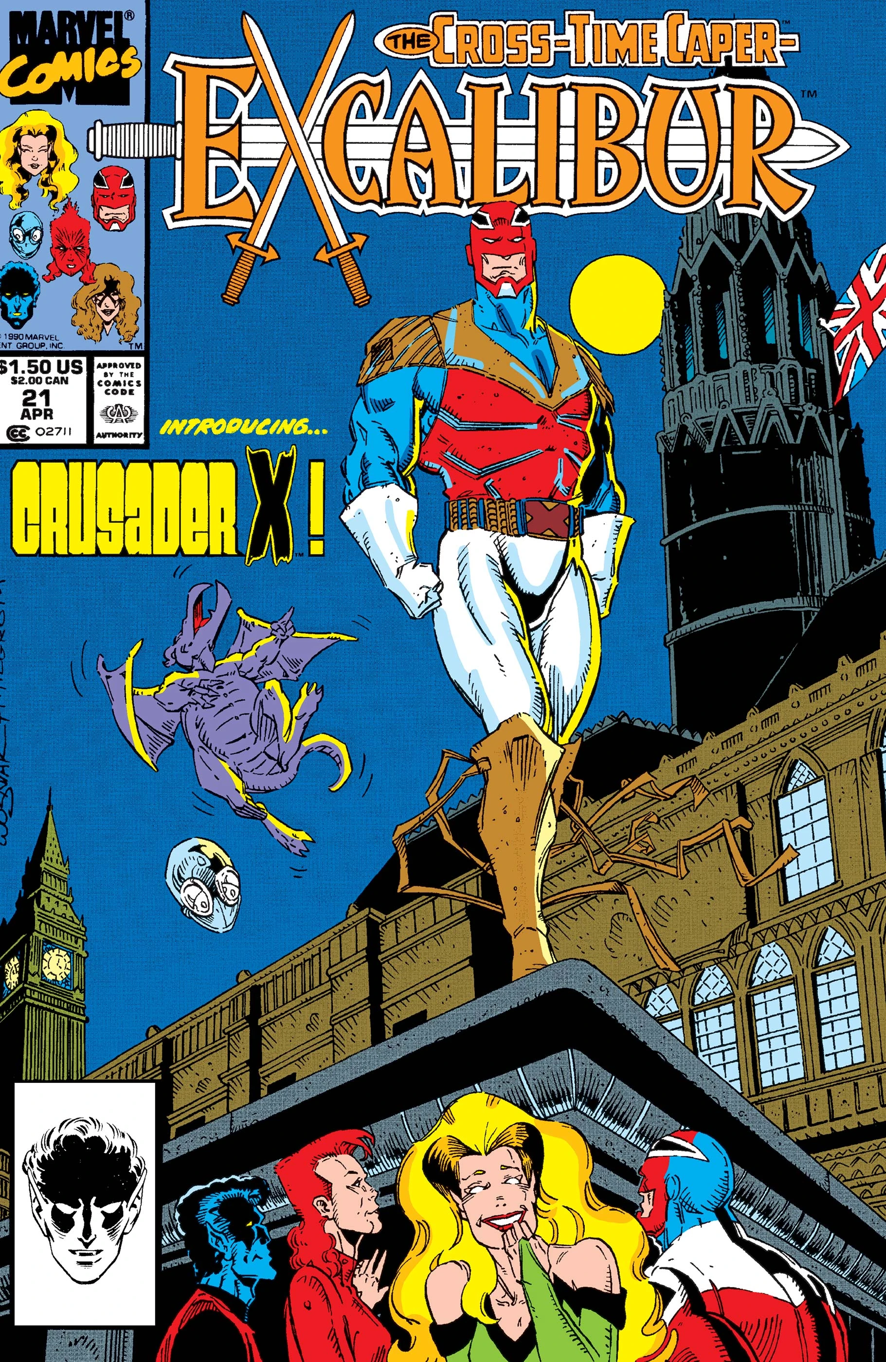 Excalibur Vol 1 21 | Marvel Database | Fandom