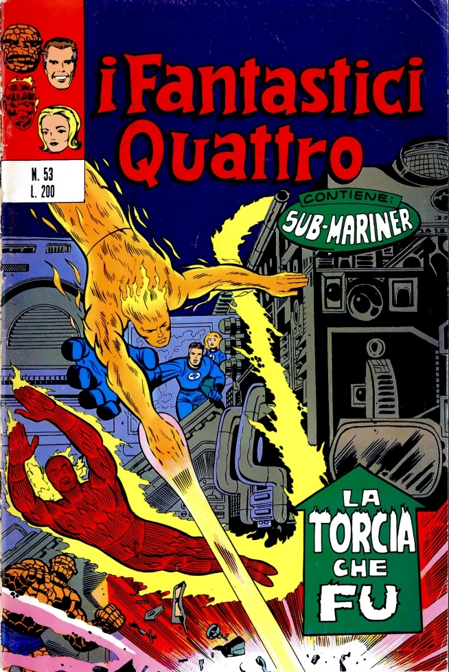 Comics: Fantastici Quattro (Corno) Vol 1 53 | Marvel Database | Fandom