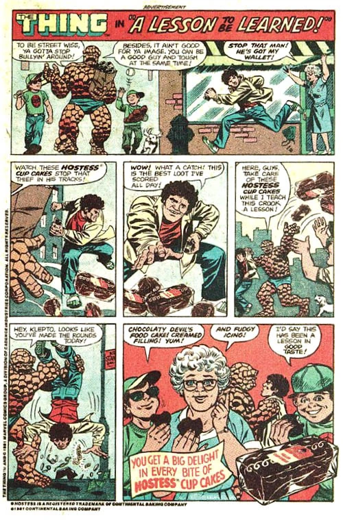 Marvel Hostess Ads Vol 1 63 | Marvel Database | Fandom