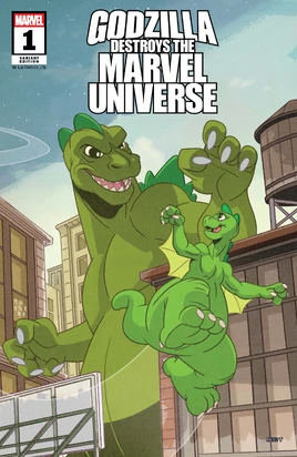 Godzilla Destroys the Marvel Universe Vol 1 1 | Marvel Database | Fandom
